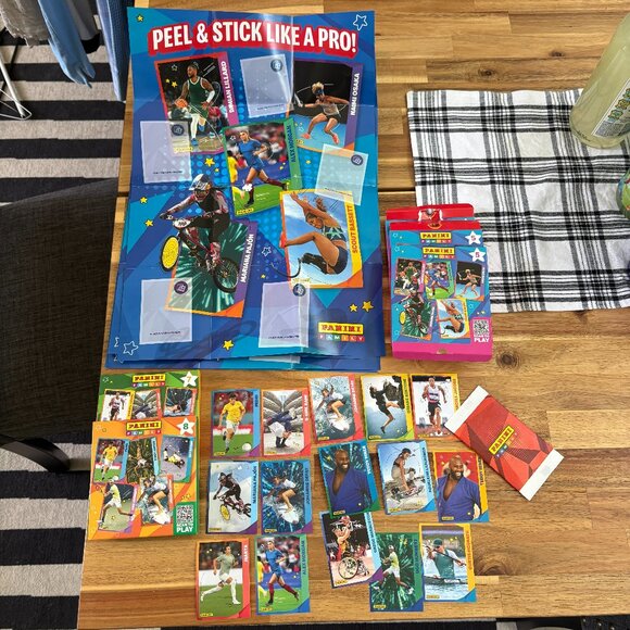 Panini | Toys | Panini Family X Mcdonalds Collector Posters Stickers ...